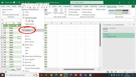 Aprende con Power Query a consolidar hojas de cálculo