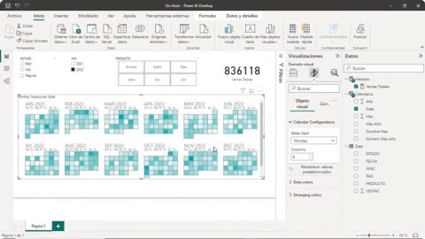 Cómo crear un mapa de calor en Power BI